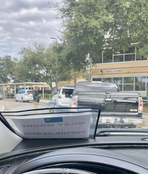 Custom Carpool Lane Signs for School Pickup & Car Rider Signs – Moore ...